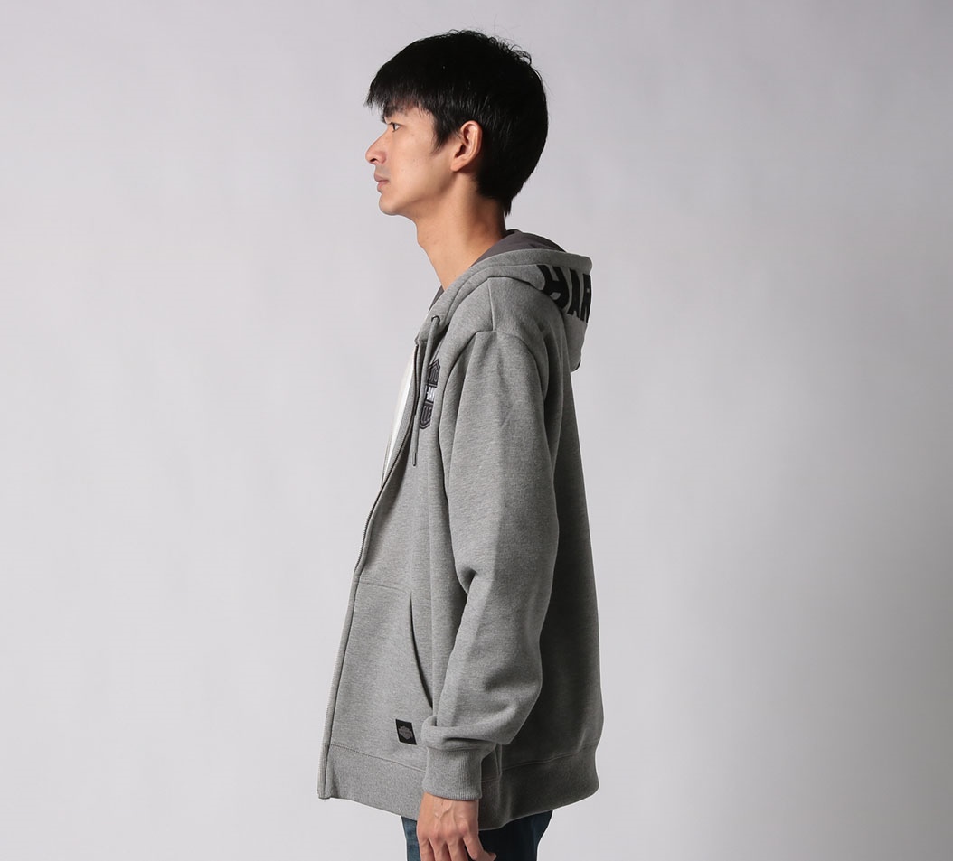 【Men's】バーアンドシールドレボリューションファスナー式パーカー｜ハーレーダビッドソン公式オンラインショップ