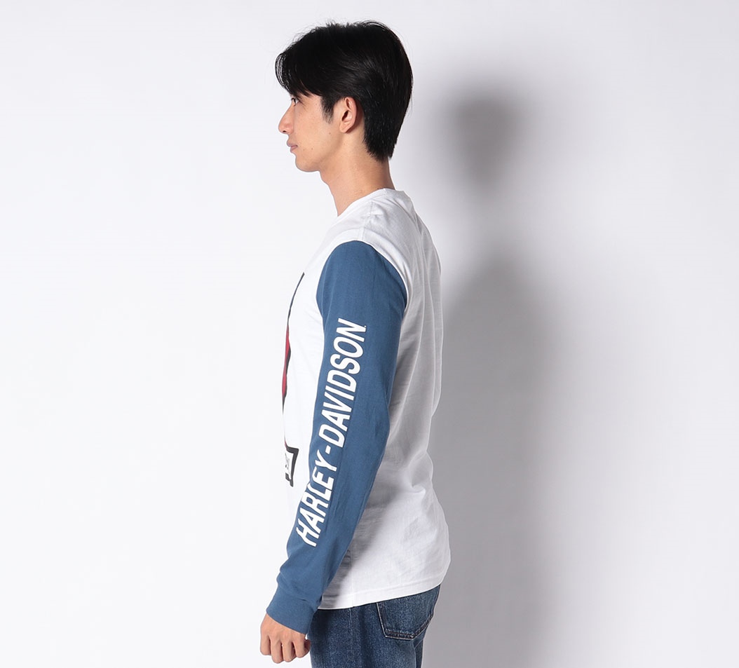 【Men's】#1レーシングロングスリーブTシャツ｜ハーレーダビッドソン公式オンラインショップ