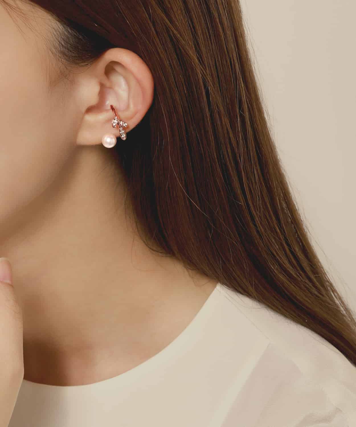 gui collaboration ヤドリギ シングル イヤーカフ