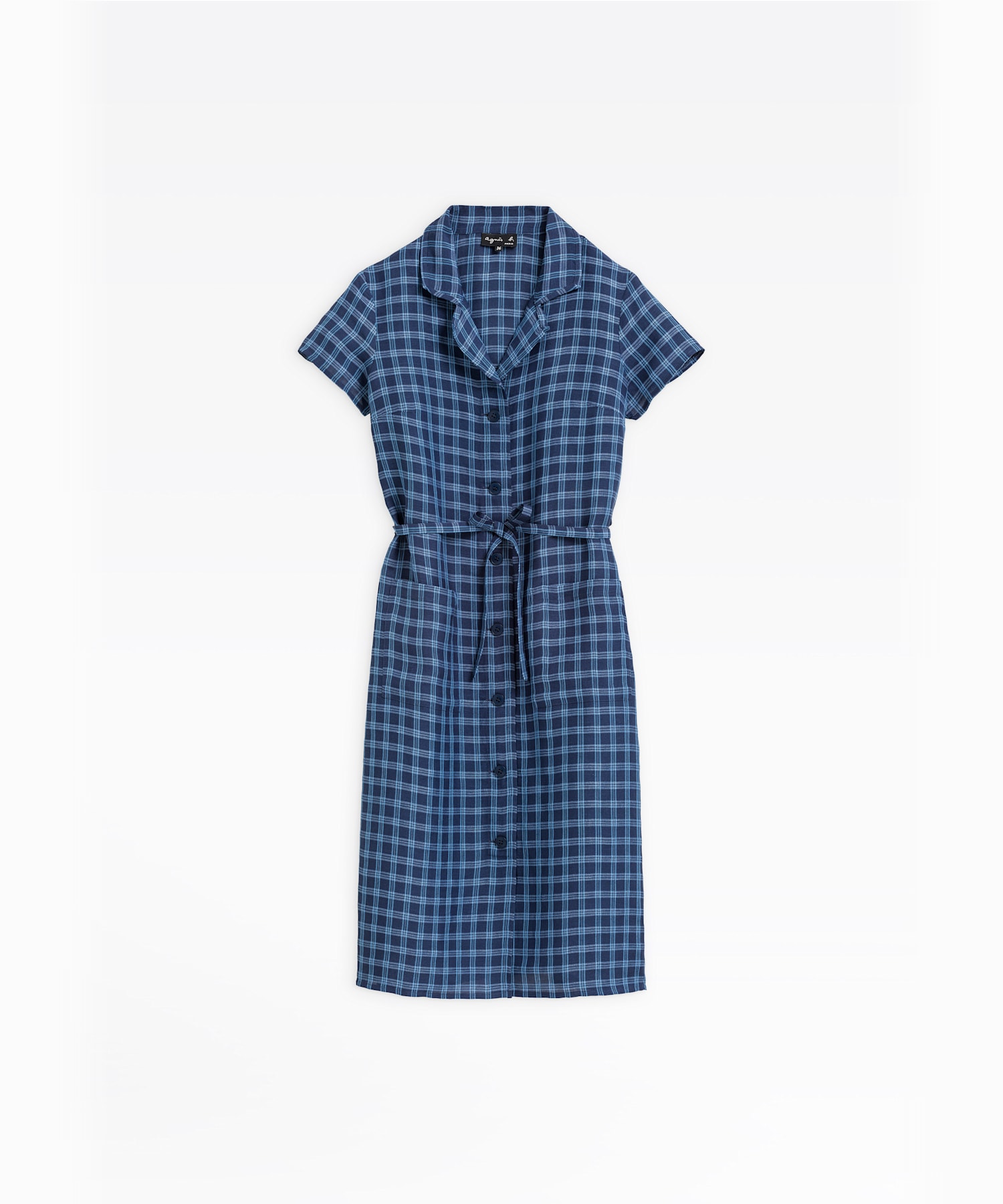 CZ54 ROBE チェックシャツワンピース ｜agnès b. FEMME（ファム）｜アニエスベー公式オンラインブティック
