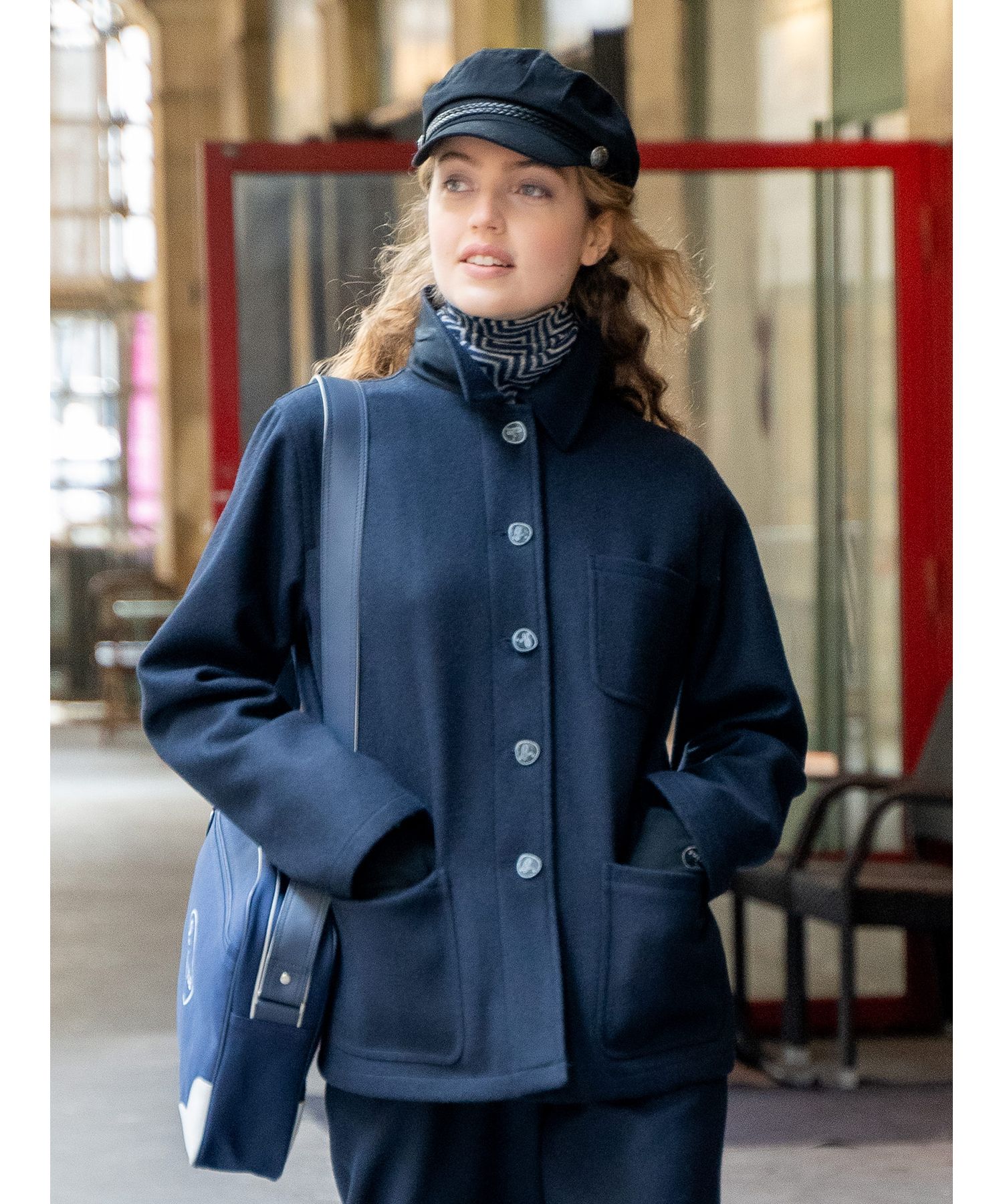 U308 VESTE Le KABIG ジャケット ｜agnès b. FEMME（ファム）｜アニエスベー公式オンラインブティック