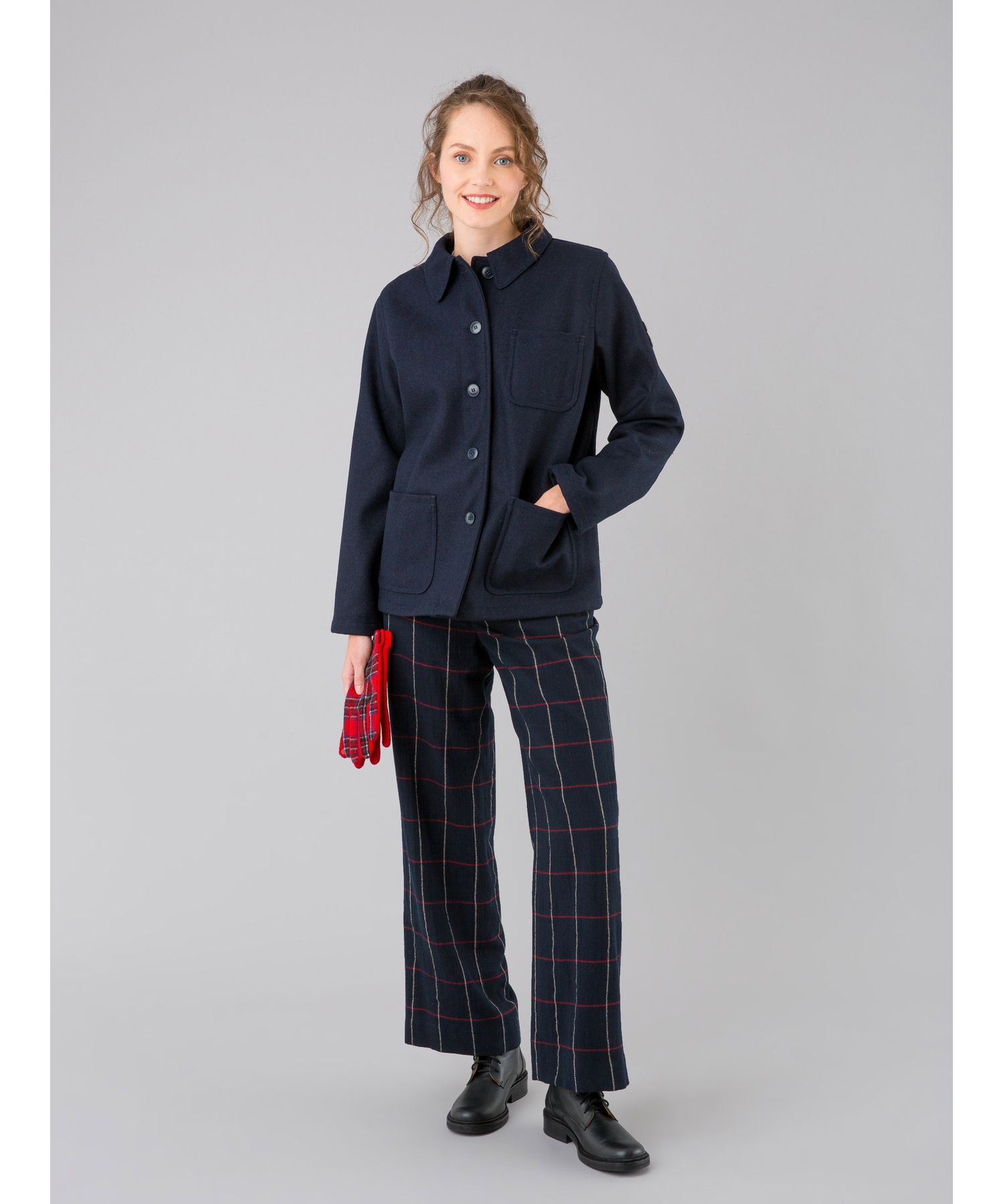 U308 VESTE Le KABIG ジャケット ｜agnès b. FEMME（ファム）｜アニエスベー公式オンラインブティック