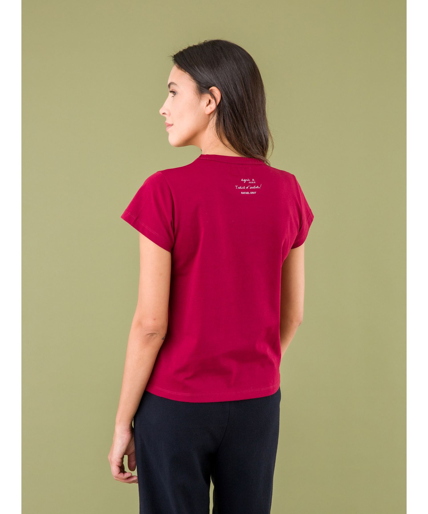 SDR9 TS BRANDO アーティストTシャツ ｜agnès b. FEMME（ファム）｜アニエスベー公式オンラインブティック