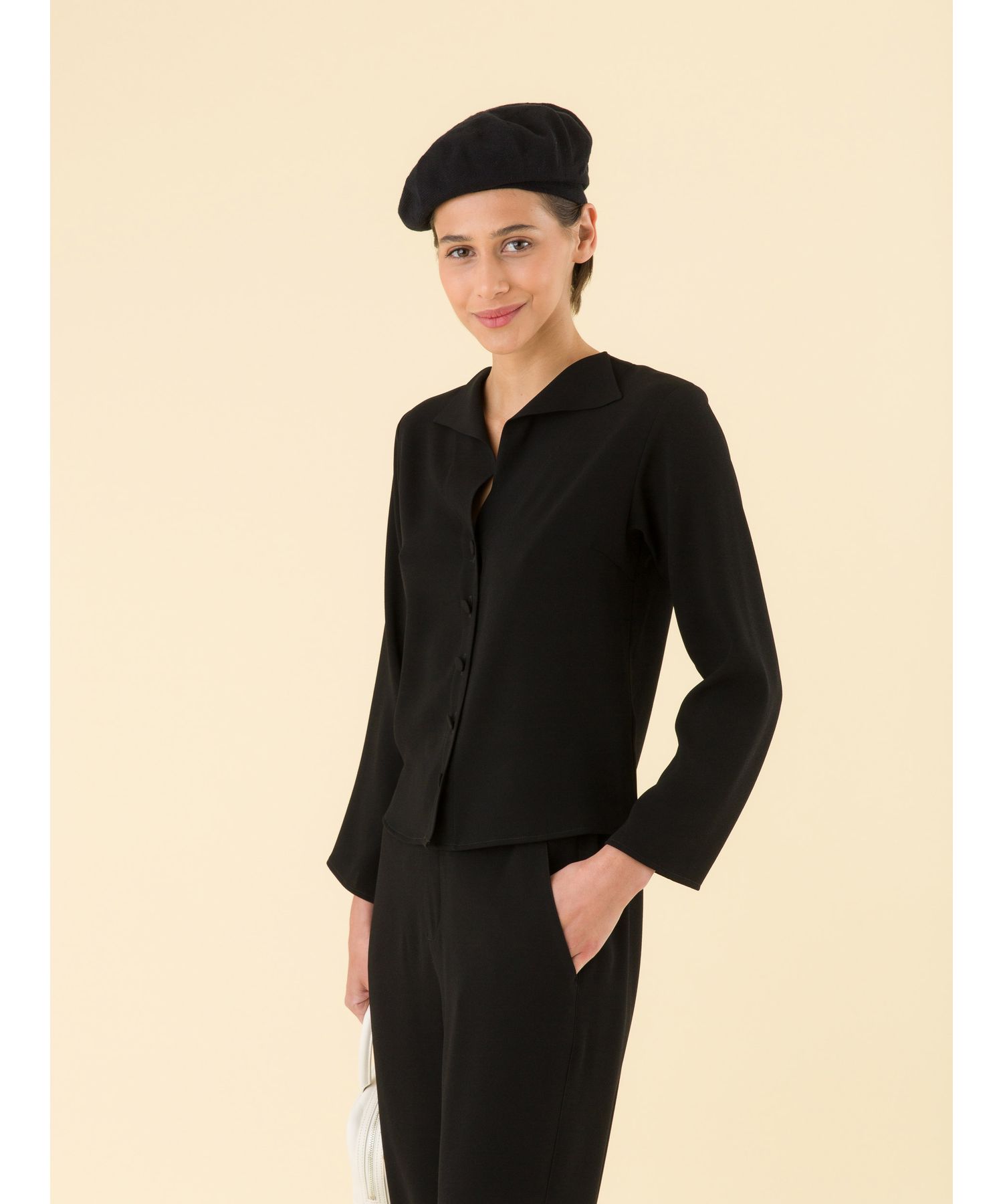 U700 CHEMISE ブラウス ｜agnès b. FEMME（ファム）｜アニエスベー公式オンラインブティック