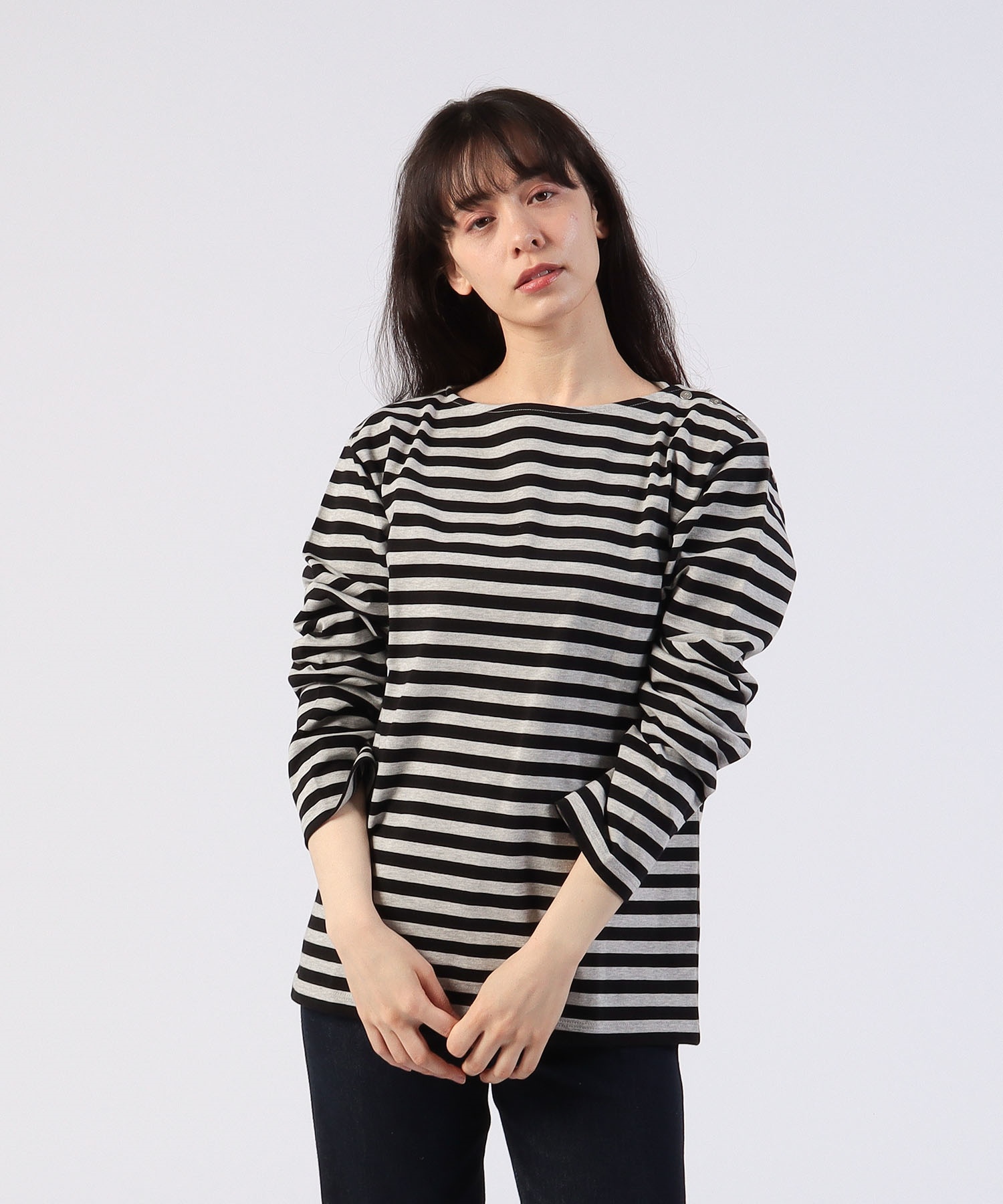 【ユニセックス】J008 TS MARIN ML Tシャツ ｜agnès b. FEMME（ファム）｜アニエスベー公式オンラインブティック