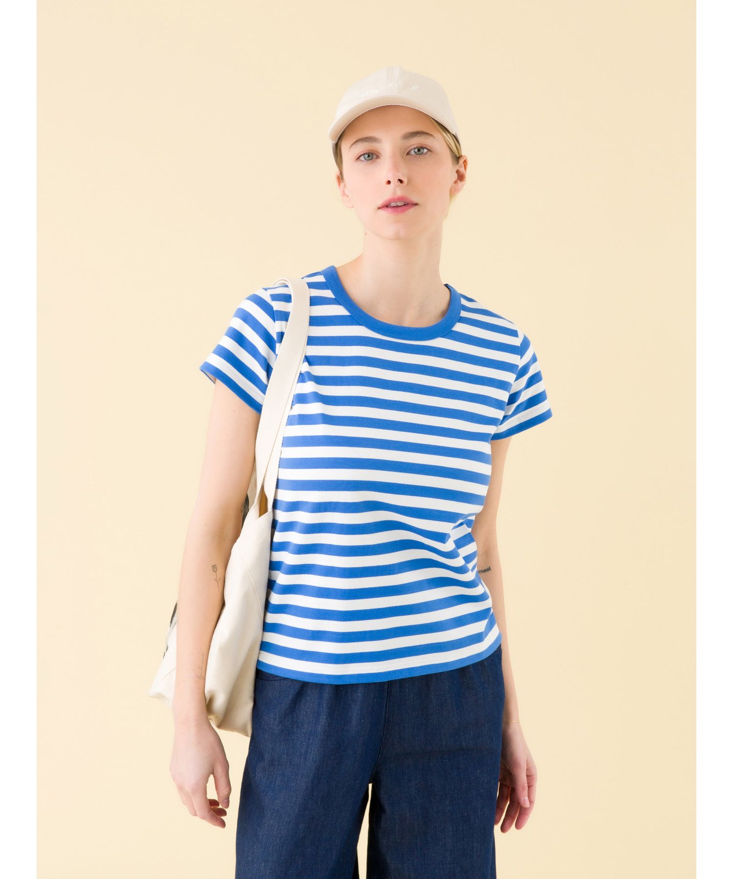 J008 TS ボーダーTシャツ ｜agnès b. FEMME（ファム）｜アニエスベー公式オンラインブティック