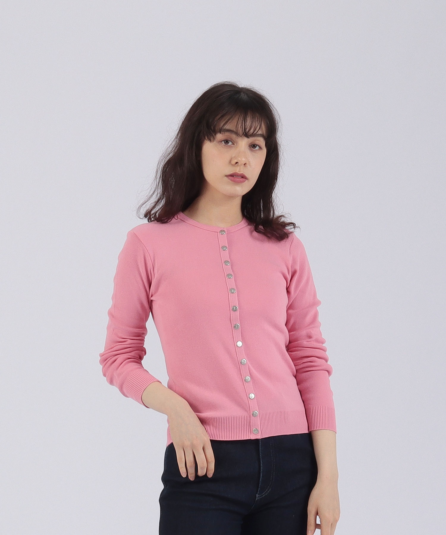J155 CARDIGAN コットンニットカーディガン ｜agnès b. FEMME（ファム）｜アニエスベー公式オンラインブティック