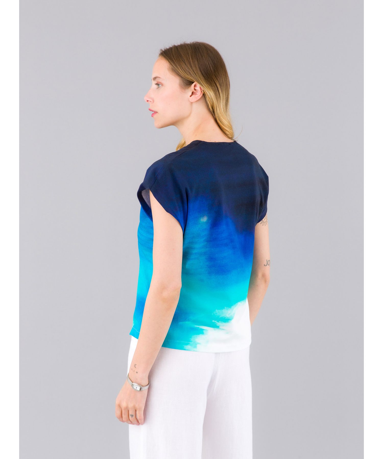 NT79 TS JELLAB フォトTシャツ ｜agnès b. FEMME（ファム）｜アニエスベー公式オンラインブティック