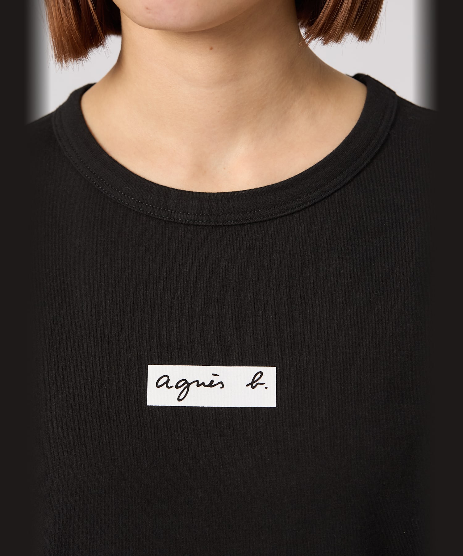 【ユニセックス】SEQ8 TS ボックスロゴTシャツ ｜agnès b. FEMME（ファム）｜アニエスベー公式オンラインブティック