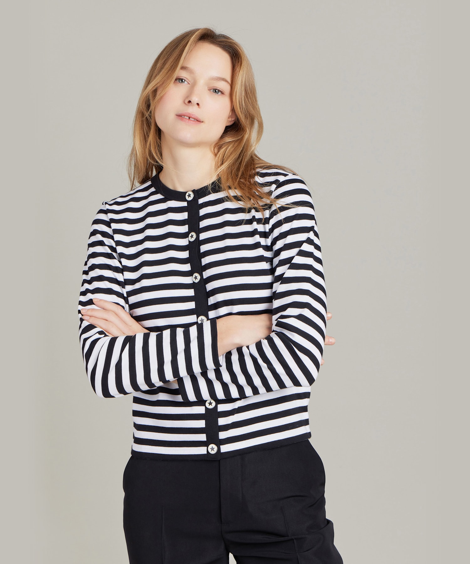 J008 CARDIGAN カーディガン ｜agnès b. FEMME（ファム）｜アニエスベー公式オンラインブティック