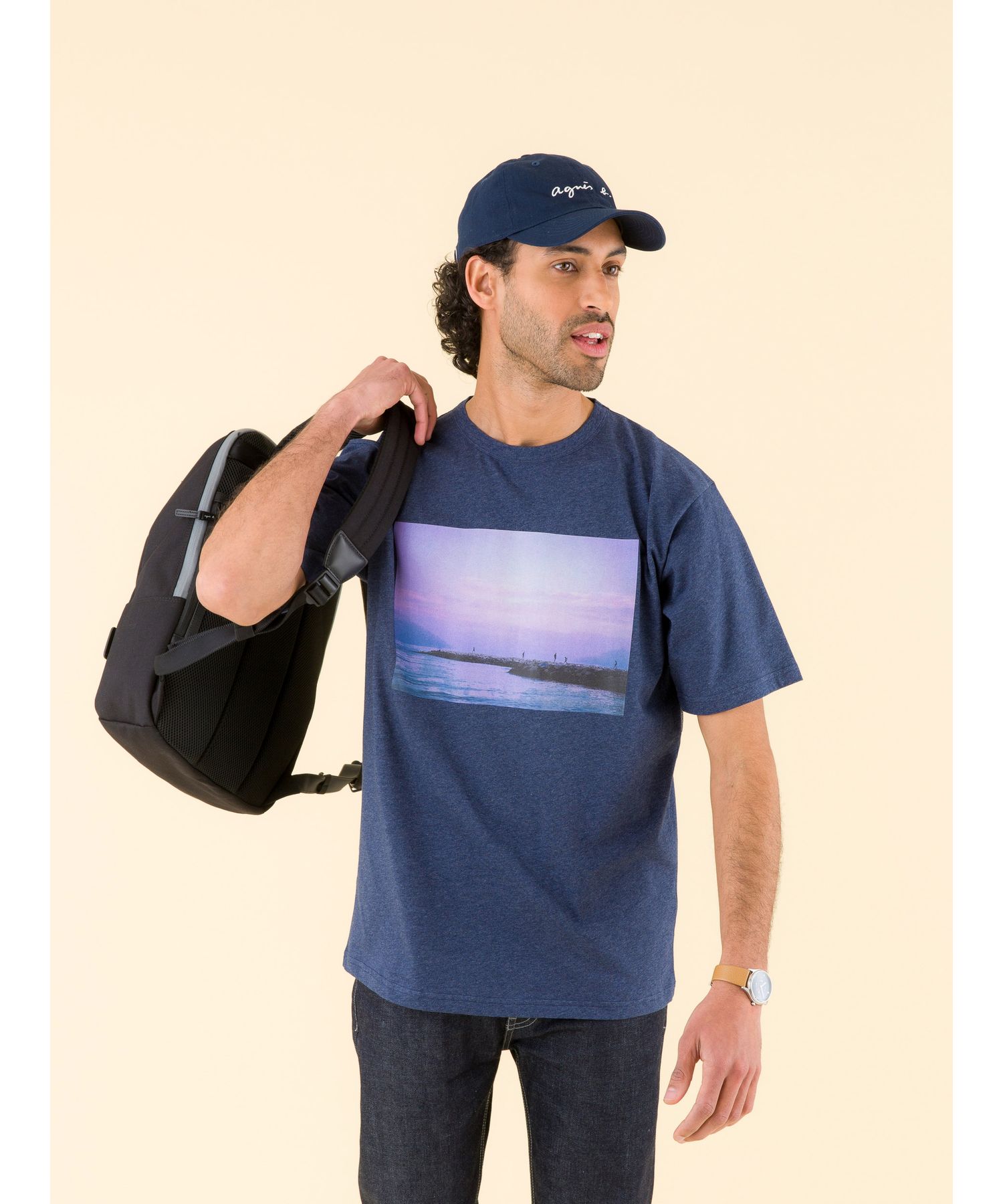 SDW1 TS CHRIS MC Tシャツ ｜agnès b. HOMME（オム）｜アニエスベー公式オンラインブティック