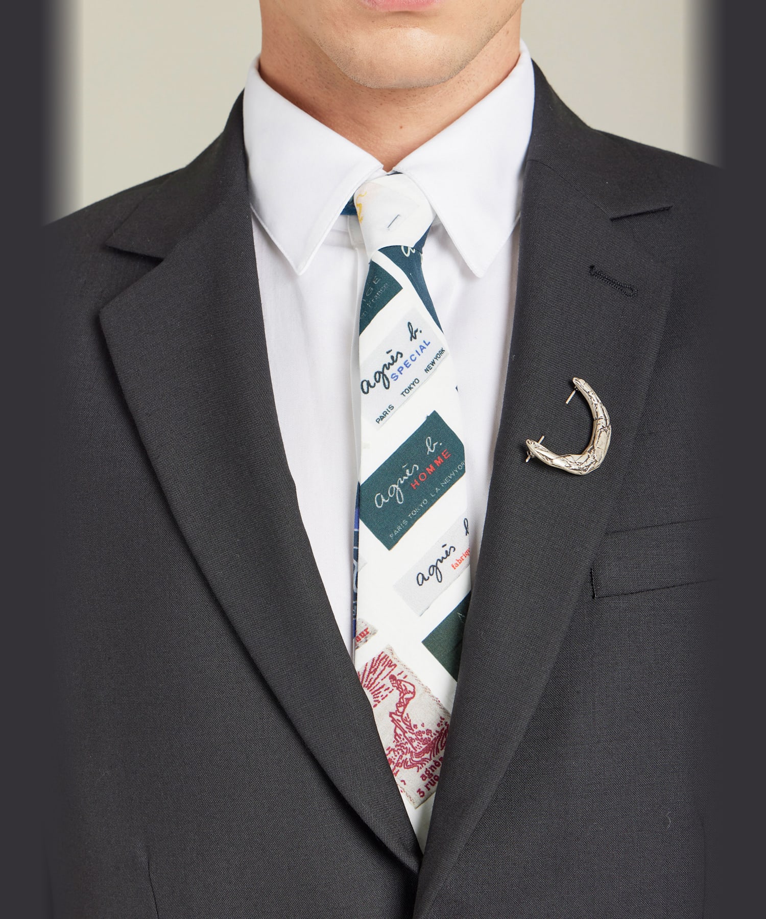 ID07 CRAVATE ネクタイ ｜agnès b. HOMME（オム）｜アニエスベー公式オンラインブティック