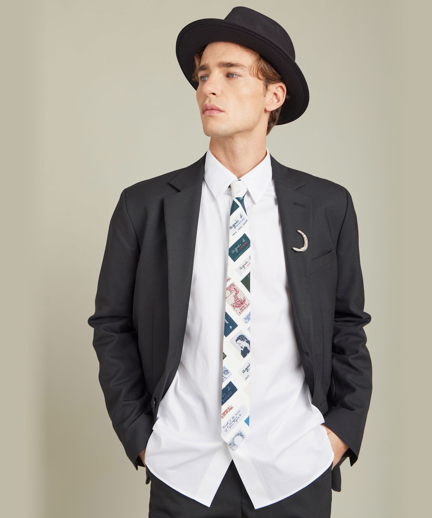 ID07 CRAVATE ネクタイ ｜agnès b. HOMME（オム）｜アニエスベー公式オンラインブティック