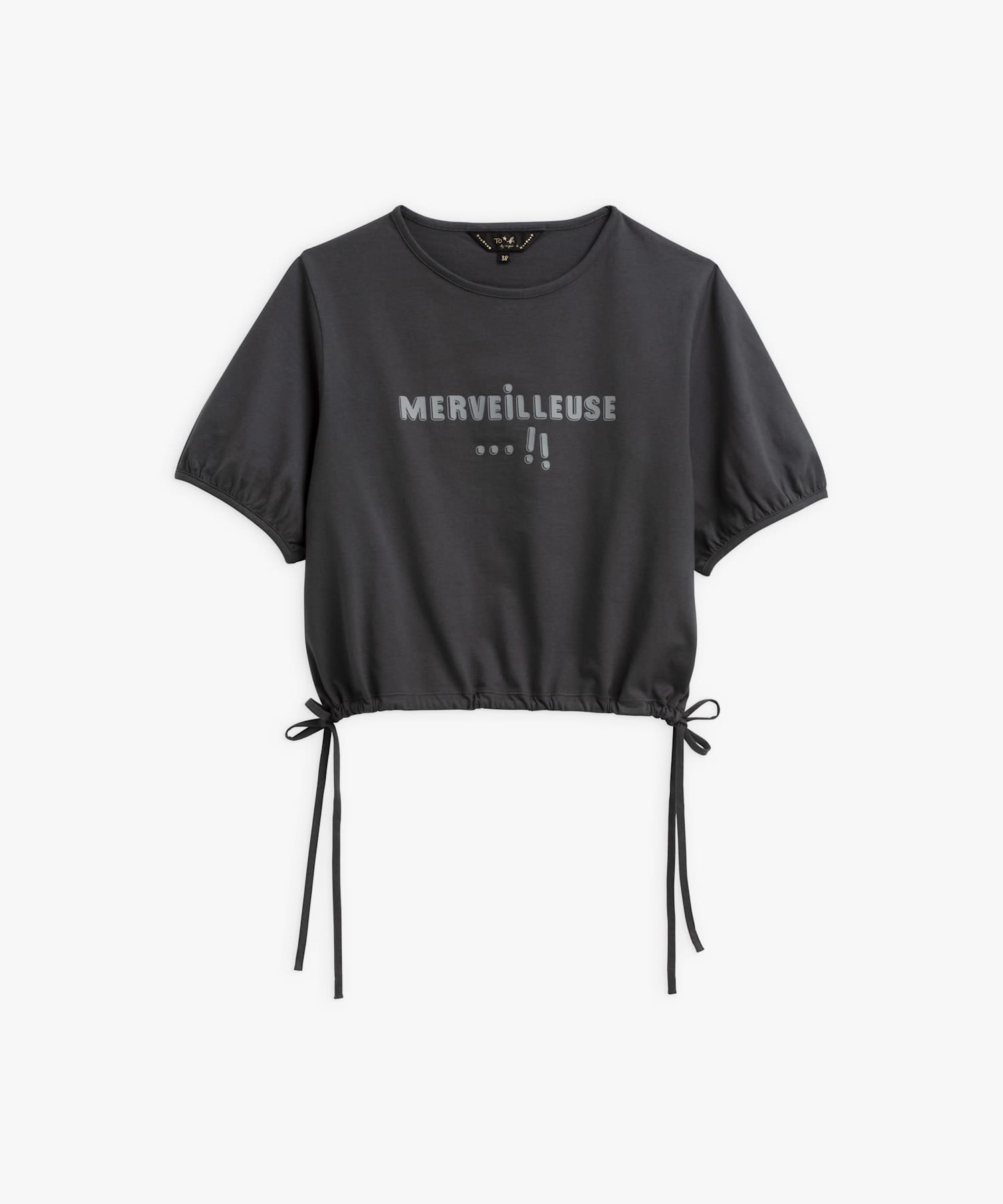 【Outlet】WT13 TS メルヴェイユーズサイドリボンTシャツ