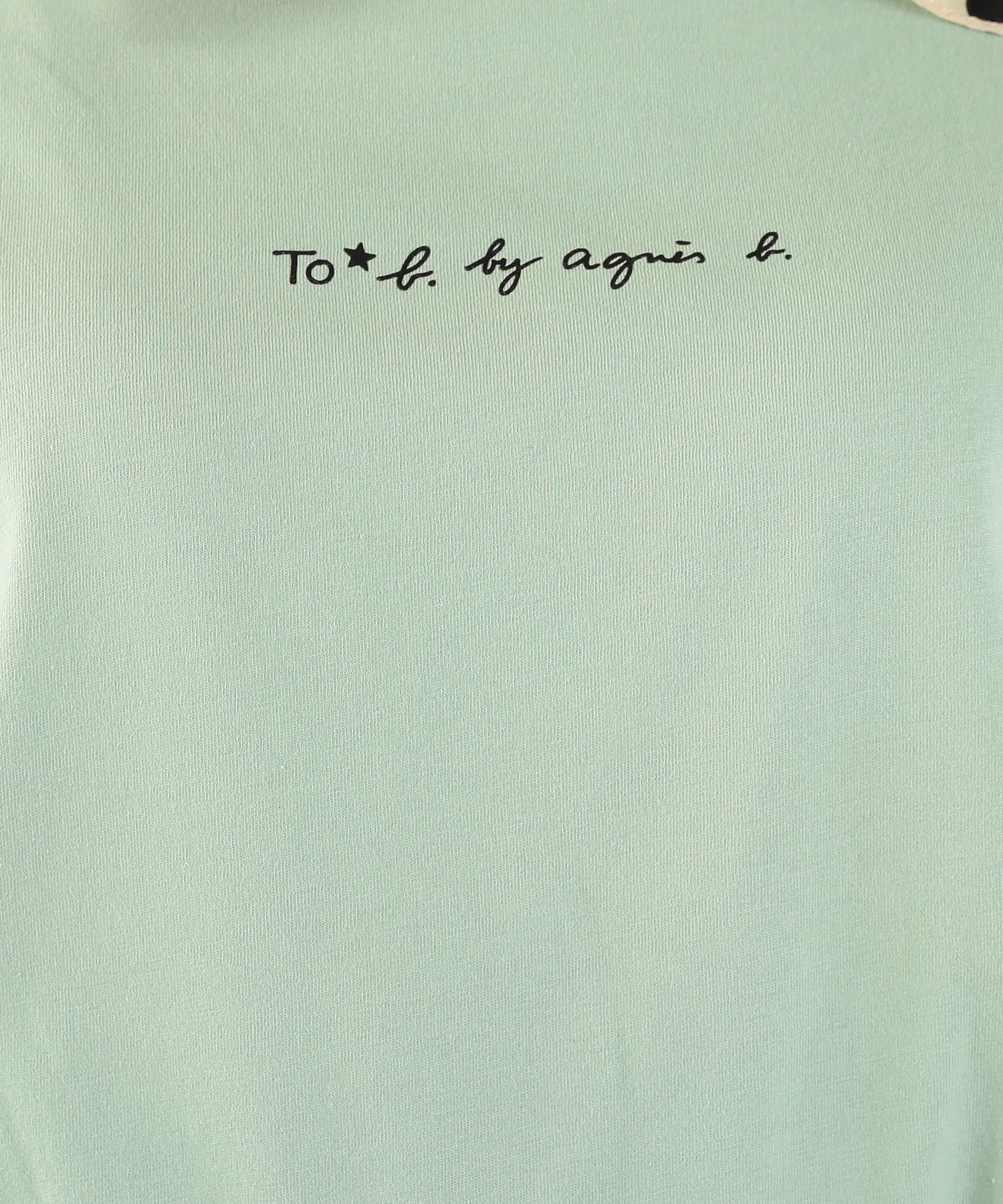 WT13 TS リブネックロゴTシャツ ｜To b. by agnès b.（トゥービー バイ アニエスベー）｜アニエスベー公式オンラインブティック
