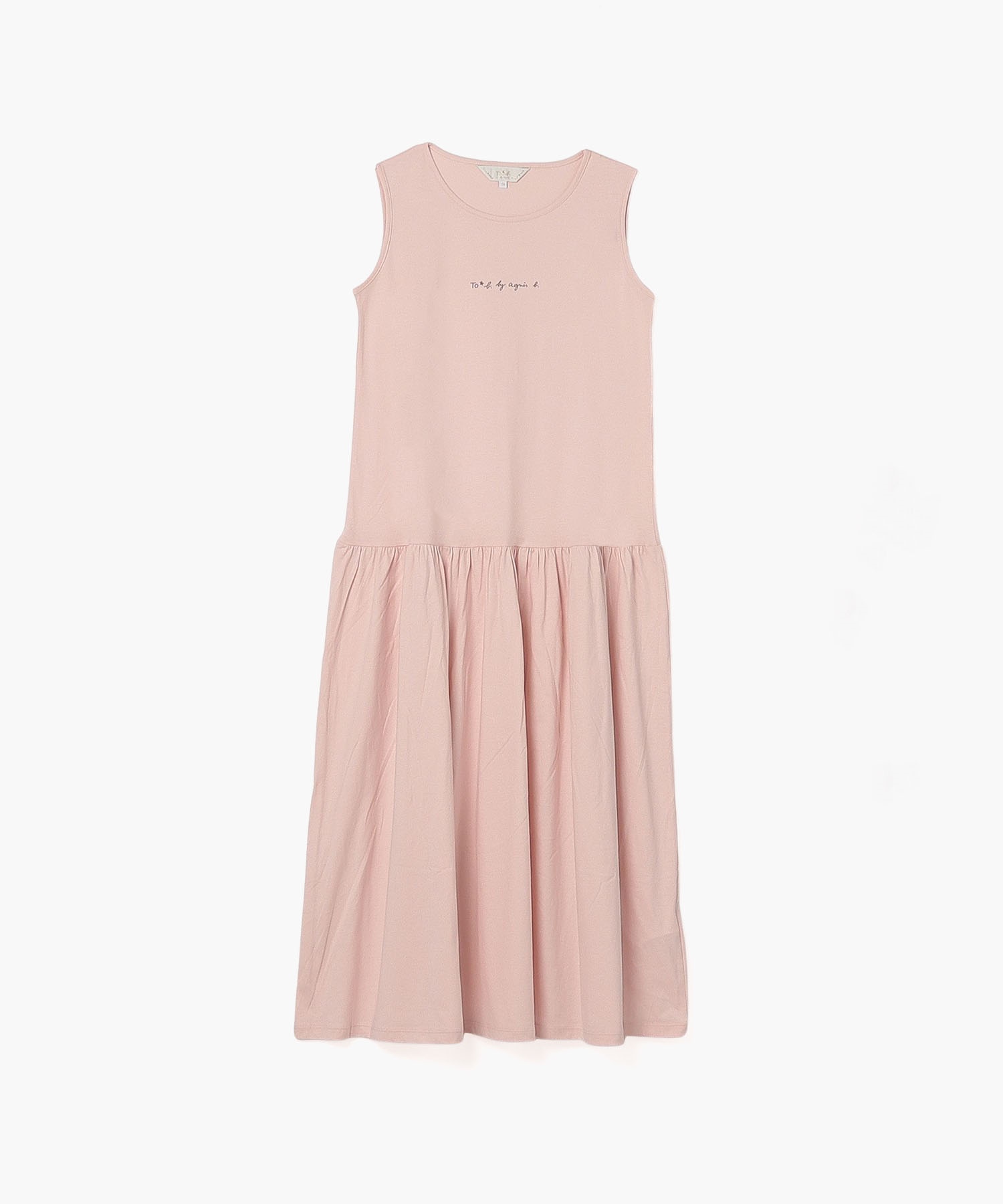 WT13 ROBE ロゴノースリーブワンピース ｜To b. by agnès b.（トゥービー バイ アニエスベー）｜アニエスベー公式 ...