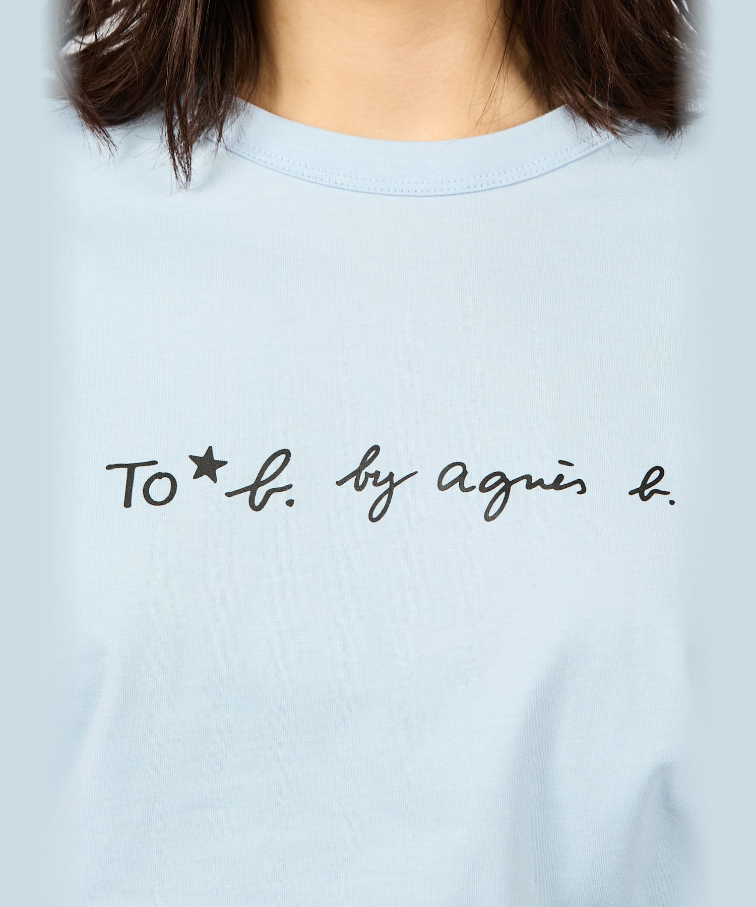 WT13 TS マカロンロゴTシャツ ｜To b. by agnès b.（トゥービー バイ アニエスベー）｜アニエスベー公式オンラインブティック